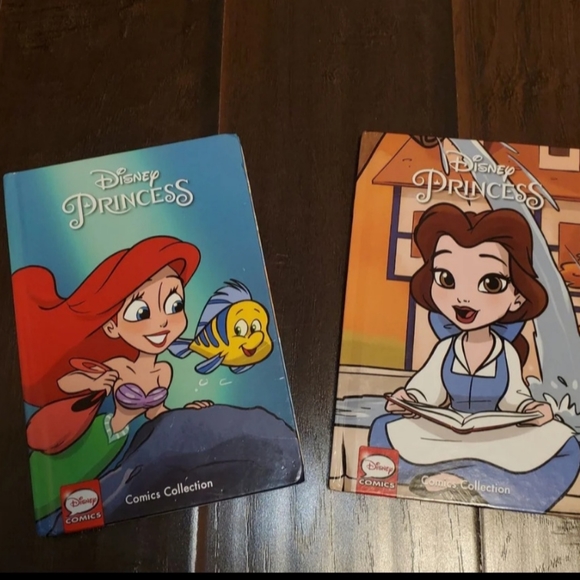 Disney | Toys | Disney Princess Ariel Belle Comics Collection Books ...